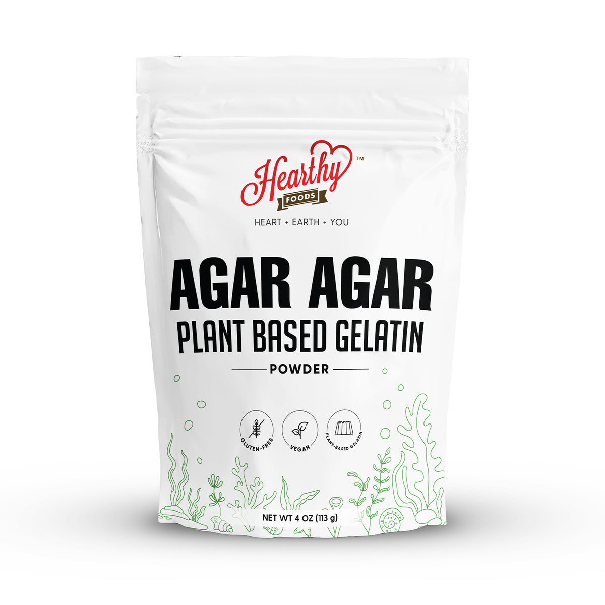 Agar Agar - Natural Daily Fiber – Hearthy Foods