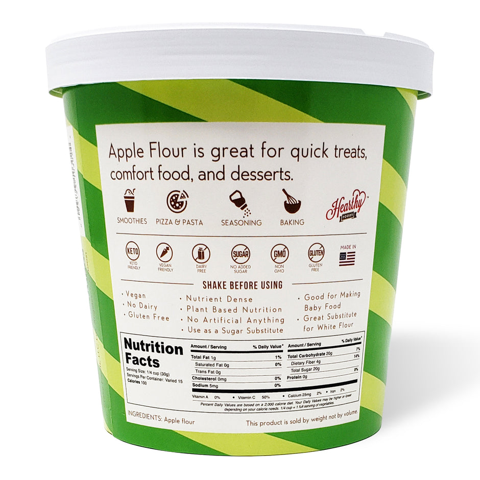 Apple Flour - Gluten-Free, Non-GMO Flour Made of Apples – Hearthy Foods