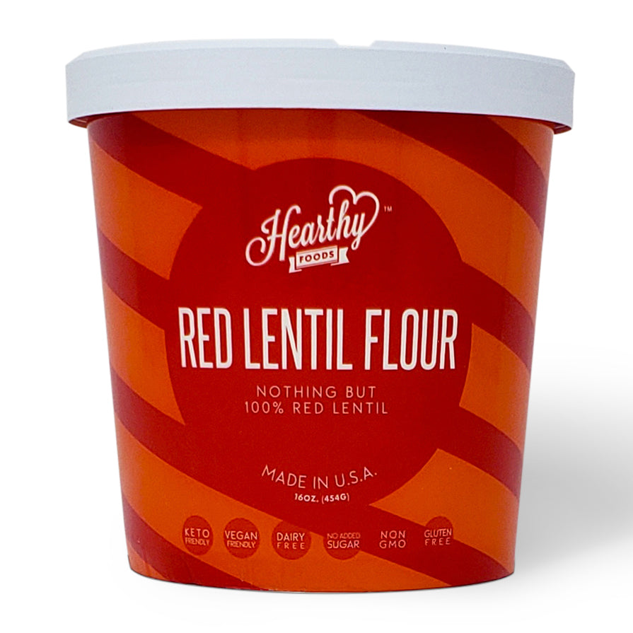 Red Lentil Flour - Red Lentils Nutrition Gluten Free – Hearthy Foods